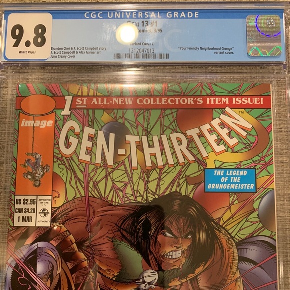 Other | Cgc Graded Gen 13 Comic Book | Poshmark